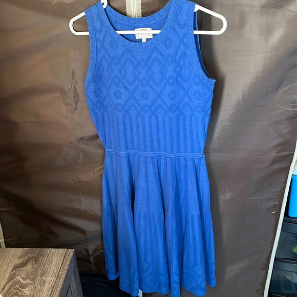 Milly | Dresses | Milly Brand Size Small Blue Skater Dress | Poshmark